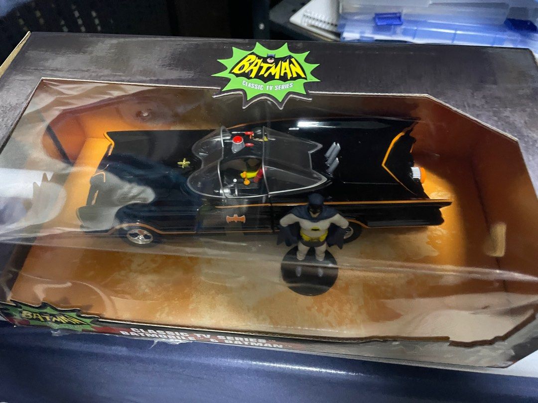 1:24 Batman and Robin classic car and figurine, Hobbies & Toys, Toys ...