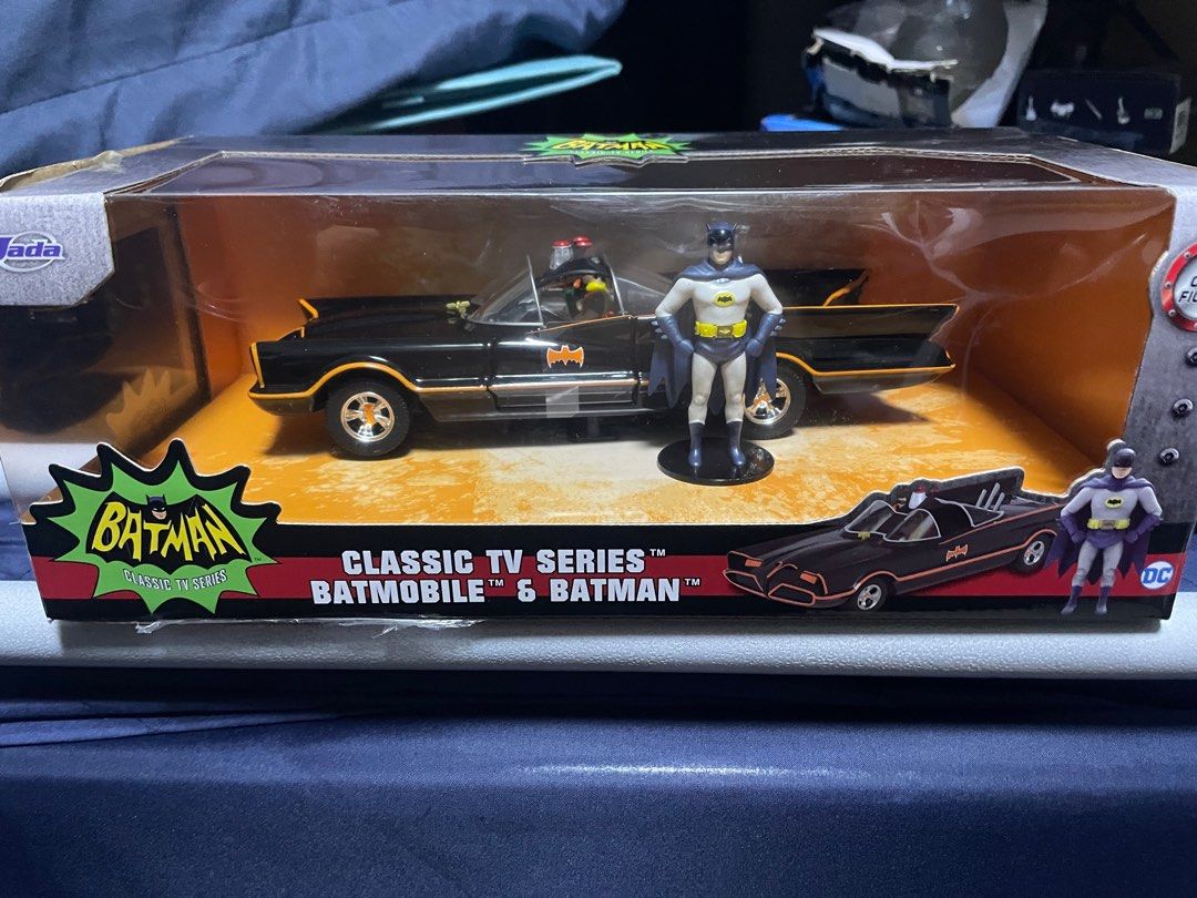1:24 Batman and Robin classic car and figurine, Hobbies & Toys, Toys ...