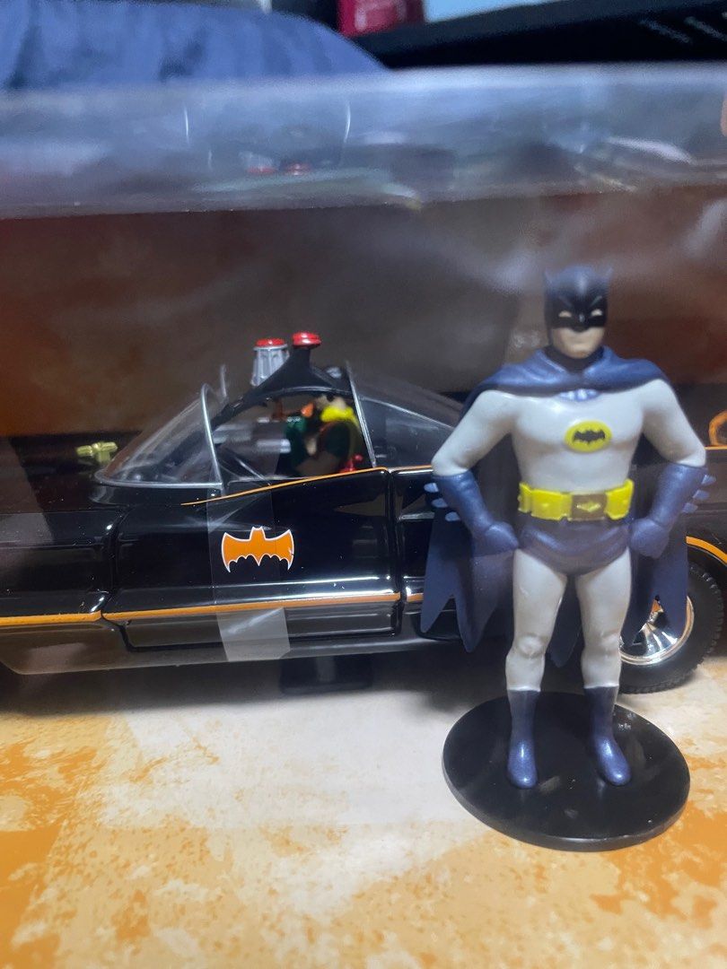 1:24 Batman and Robin classic car and figurine, Hobbies & Toys, Toys ...