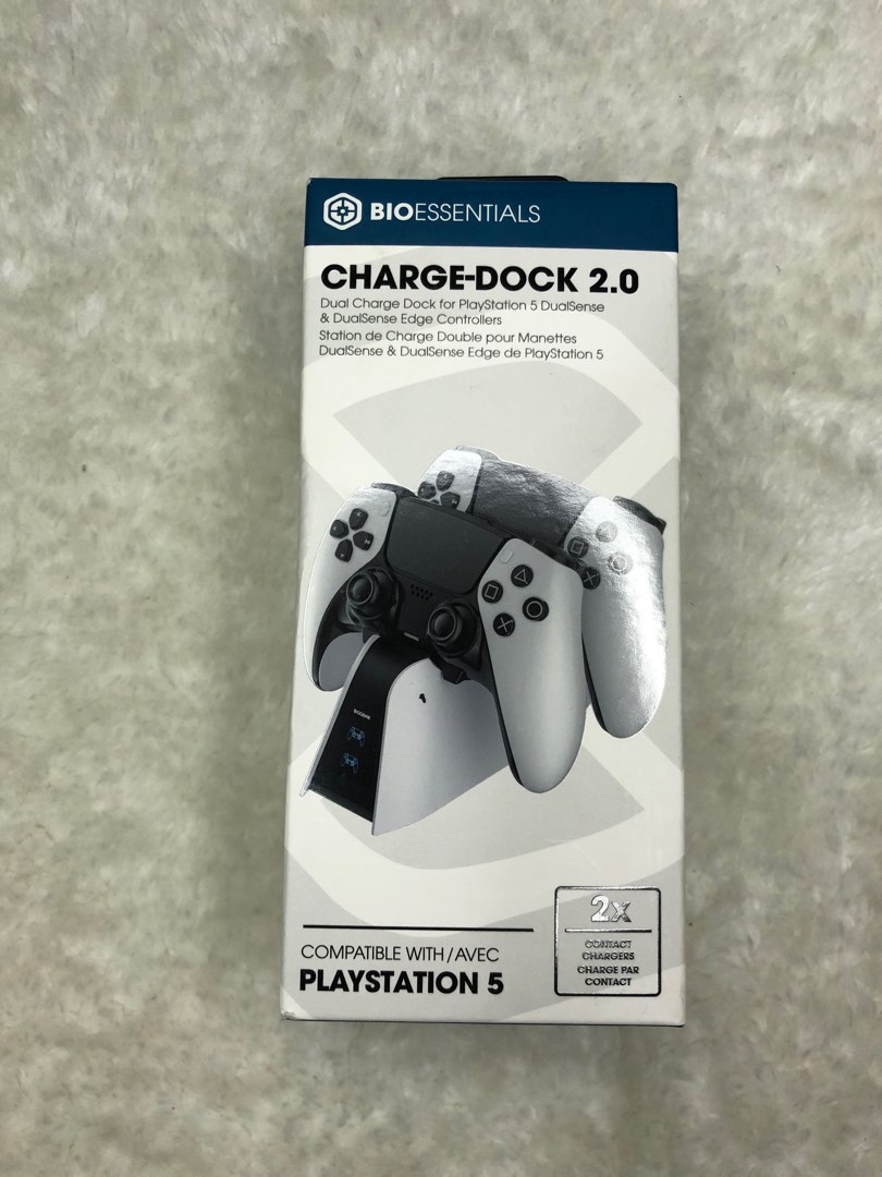 BIOGENIK PLAYSTATION 5 DUAL CHARGE DOCK, Video Gaming, Gaming ...