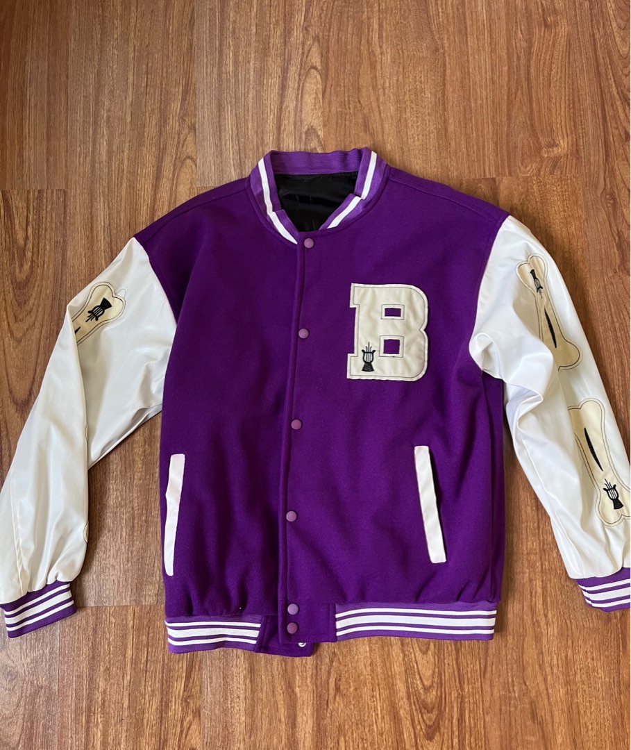 Bone Varsity Jacket, Men's Fashion, Coats, Jackets and Outerwear on ...