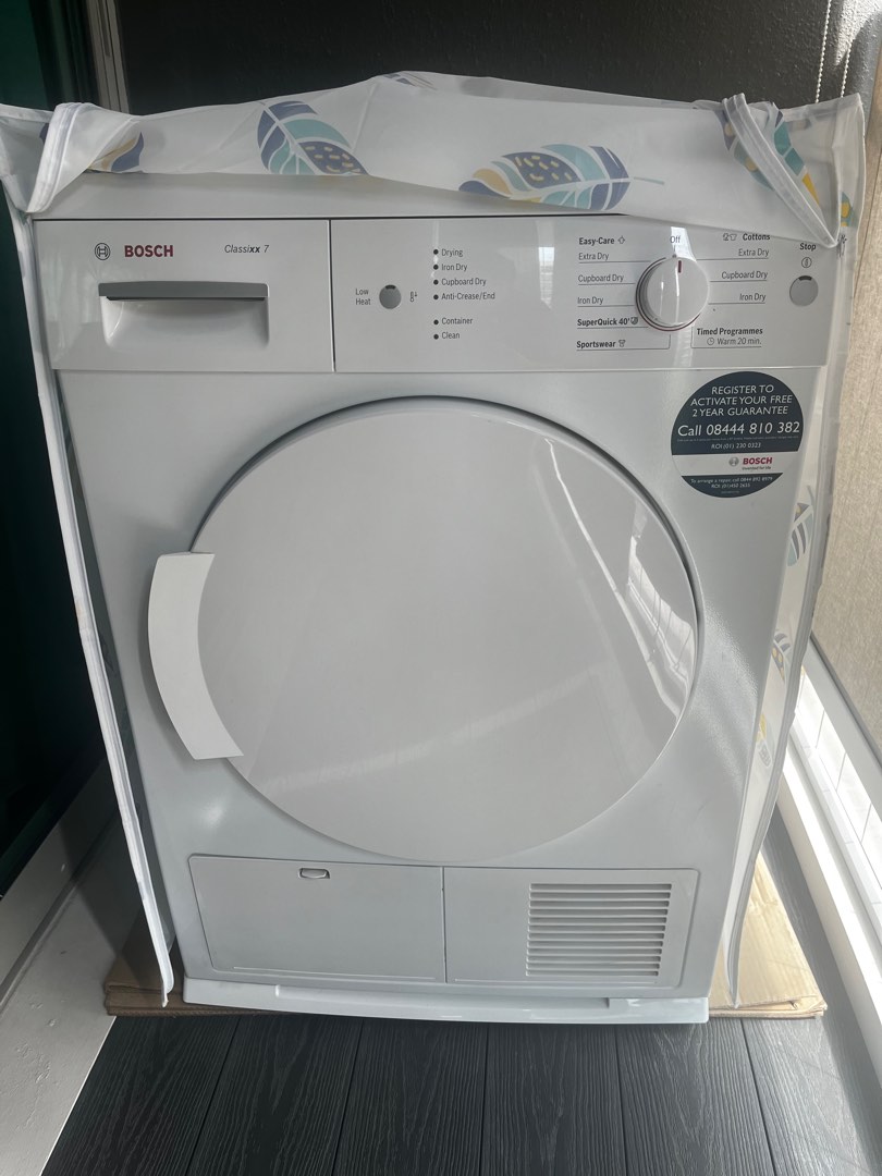 Bosch clothes Dryer Classixx 7 (fully working), TV & Home Appliances ...