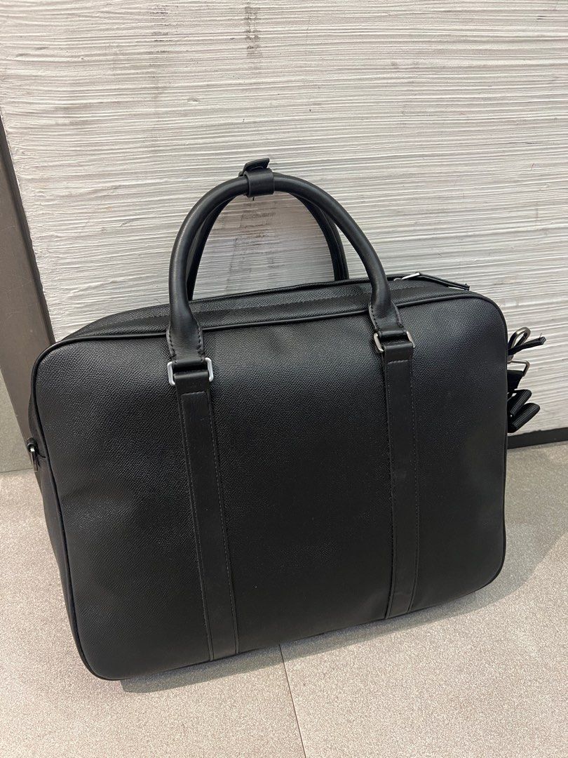Briefcase Black Zara Man (New), Men's Fashion, Bags, Briefcases on ...