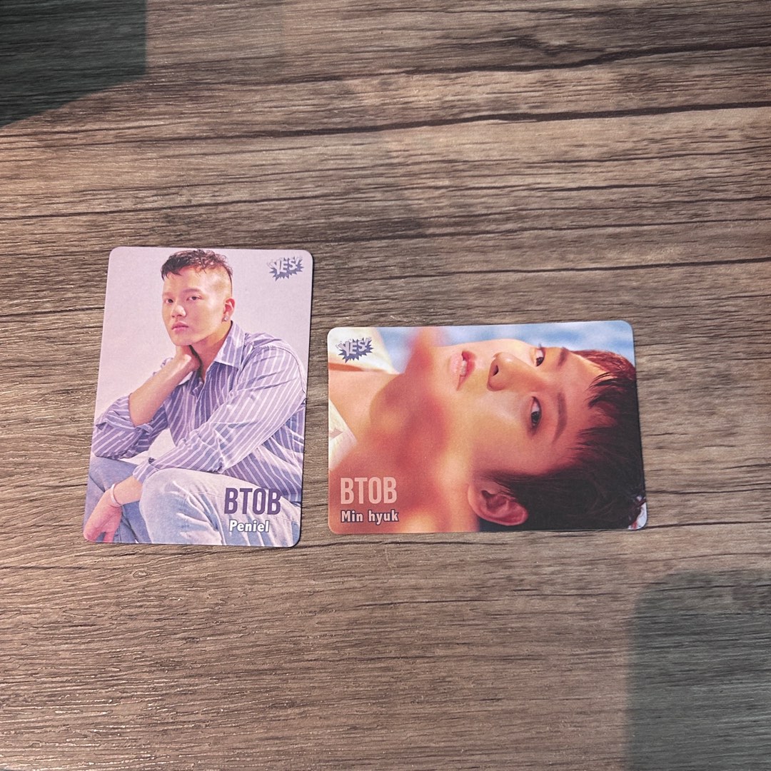 BTOB YES! Photocard, Hobbies & Toys, Memorabilia & Collectibles, K-Wave on Carousell