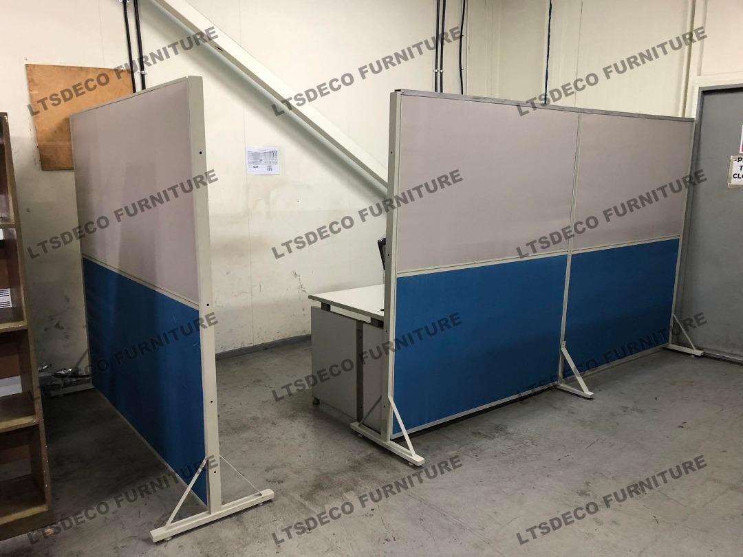 C- HIGH PANEL WITH STABILIZER OFFICE PARTITIONS, Furniture & Home ...