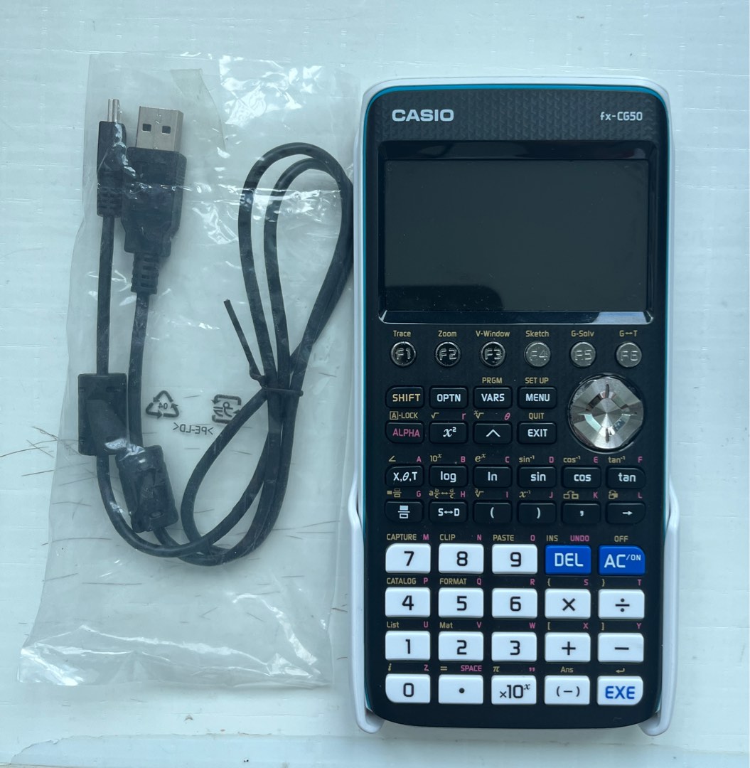 Casio fx-CG50 GDC calculator, 手提電話, 其他裝置 - Carousell