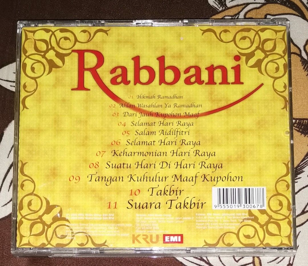 CD Rabbani - Suara Takbir, Hobbies & Toys, Music & Media, CDs & DVDs on ...