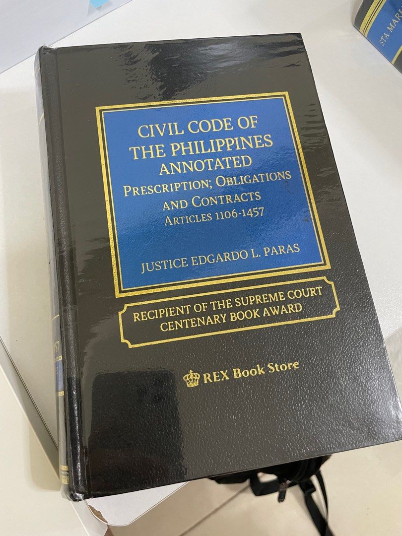 Civil Code of the Philippines Annotated, Hobbies & Toys, Books ...