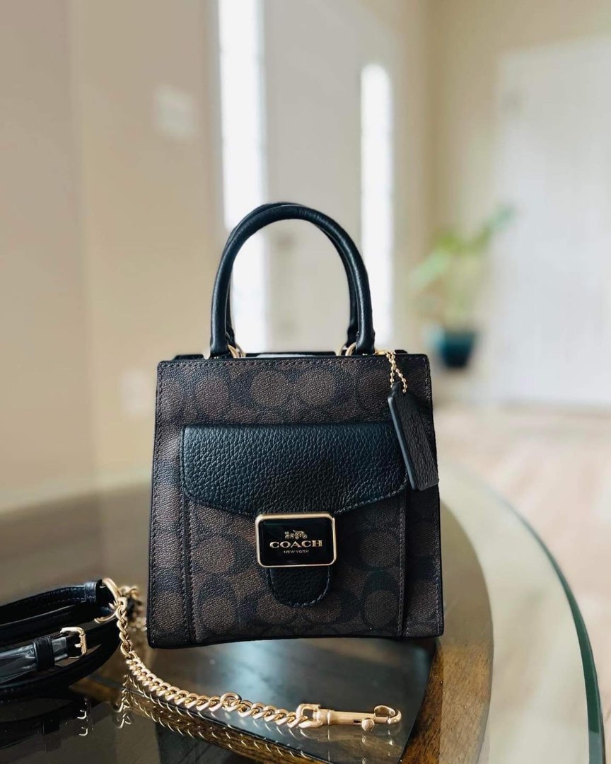 Coach Mini Pepper Crossbody In Signature Canvas, Luxury, Bags & Wallets ...