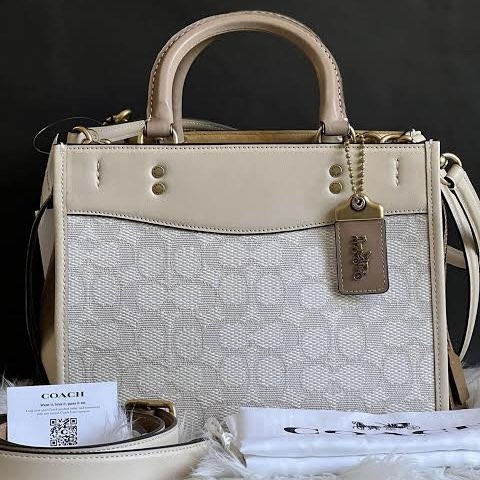 Coach Rogue 25 Signature Textile Jacquard, Luxury, Bags & Wallets on ...