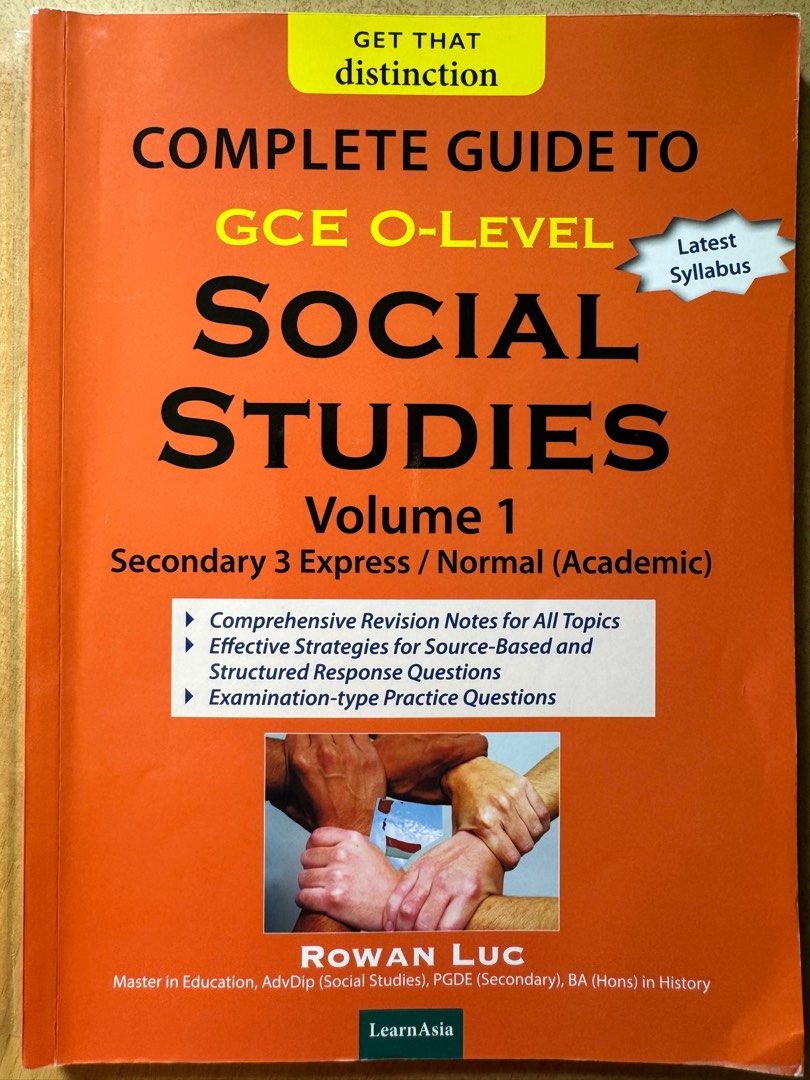 Complete Guide To O Level Social Studies, Hobbies & Toys, Books ...