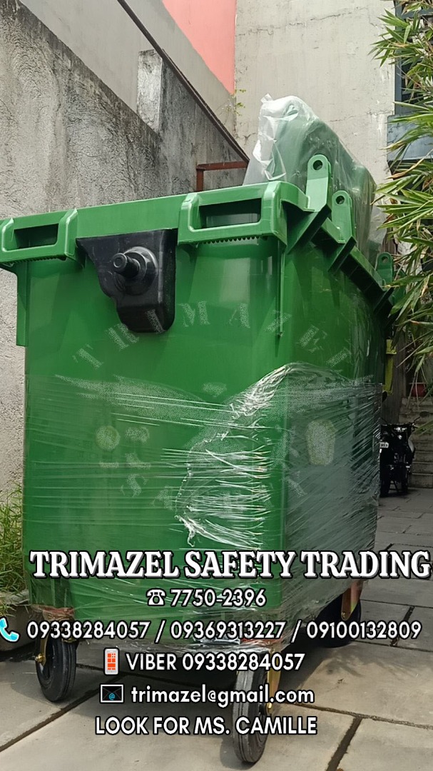 MOBILE TRASH BIN, Furniture & Home Living, Cleaning & Homecare Supplies ...