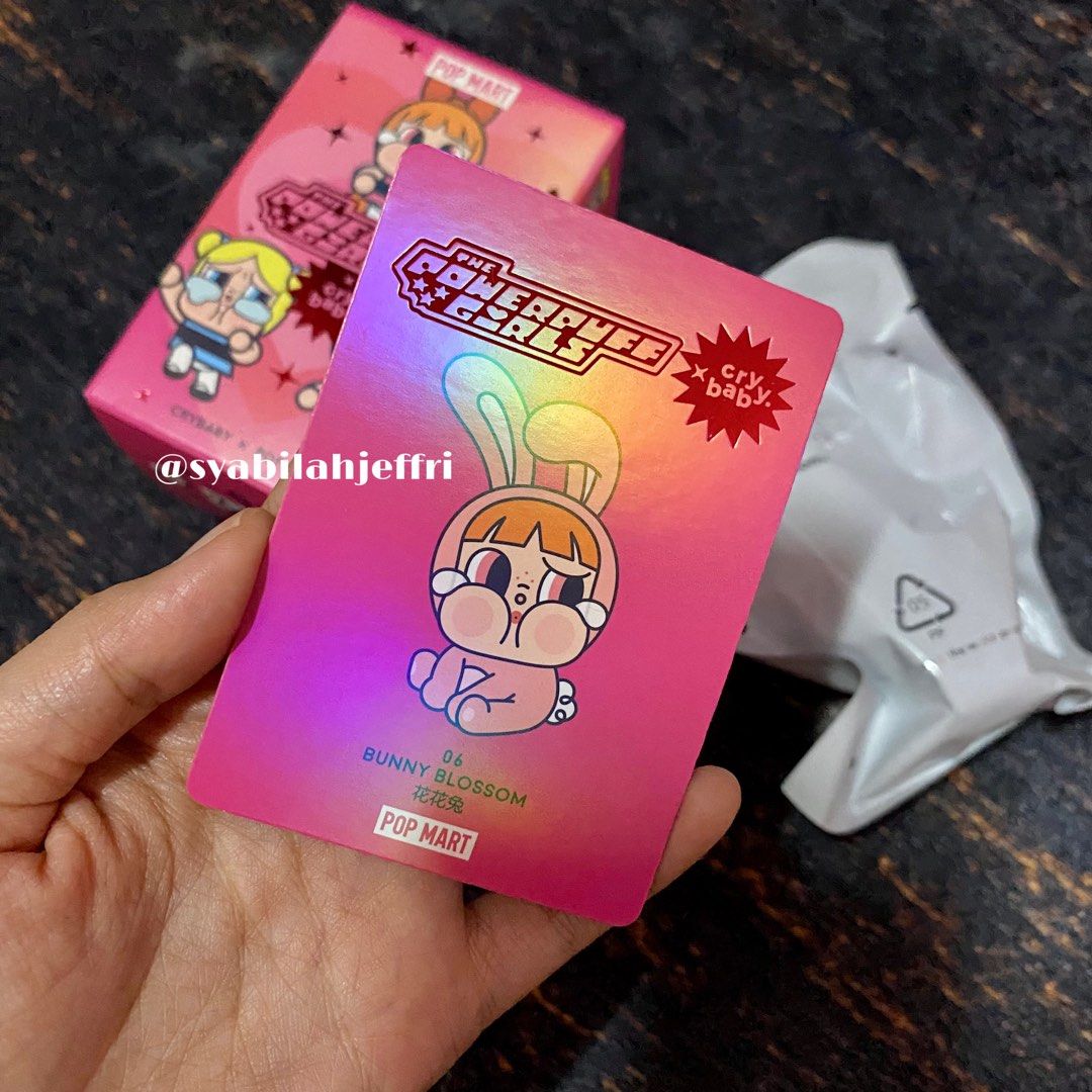 CRYBABY POWERPUFF GIRLS POPMART BUNNY BLOSSOM BUNNY BUTTERCUP, Hobbies ...
