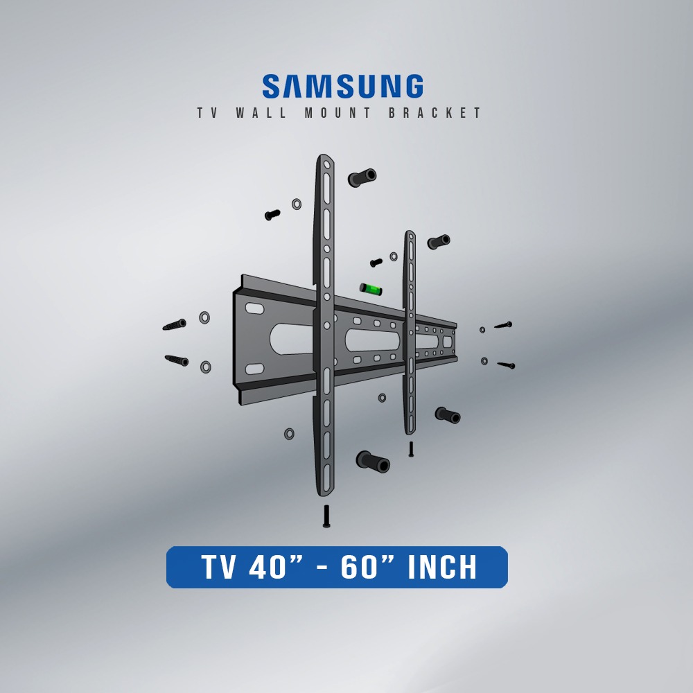 [CUSTOM] STATIC FIXED TV BRACKET Wall Mount Universal Custom Complete ...