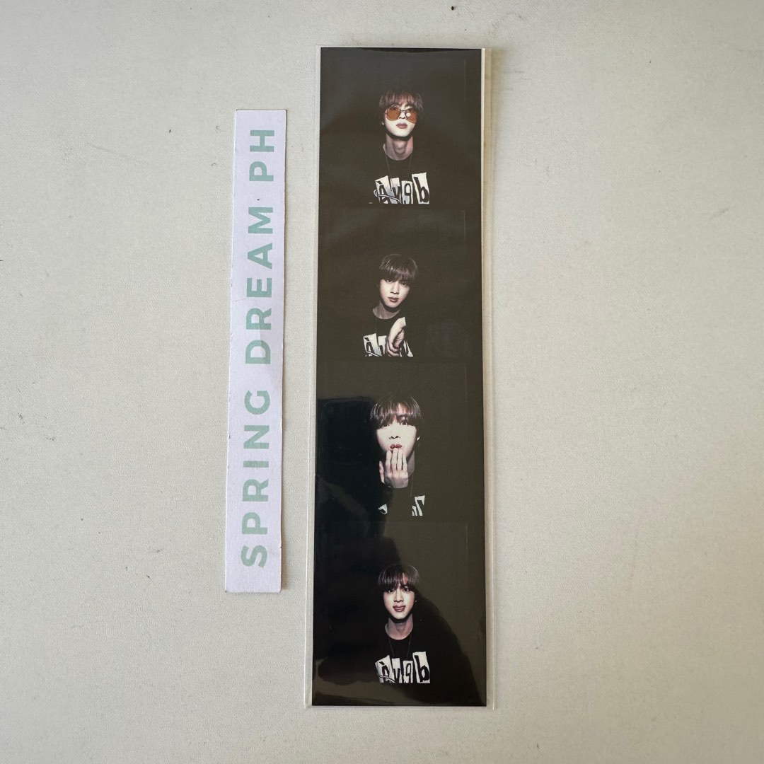 [Damaged] BTS Jin Butter Photo Strip Weverse POB, Hobbies & Toys ...