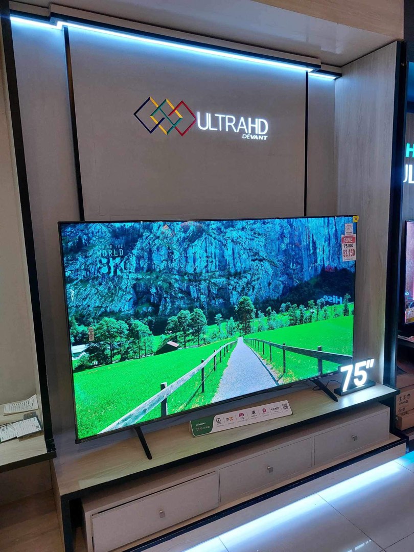 Devant quantum uhd smart tv 2024 model free soundbar, TV & Home ...