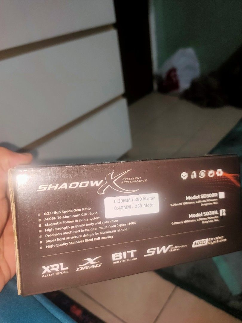 Eupro shadow x sw, Sports Equipment, Fishing on Carousell