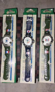 Jam 2002 FIFA World Cup made in japan, Men's Fashion, Watches ...
