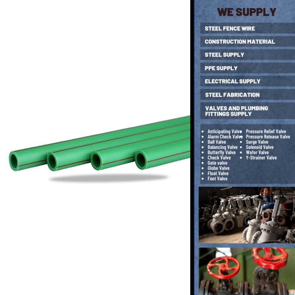 Fischers PPR Pipe / PPR Pipe / Camlock / Hose Clamp / Blind Flange ...