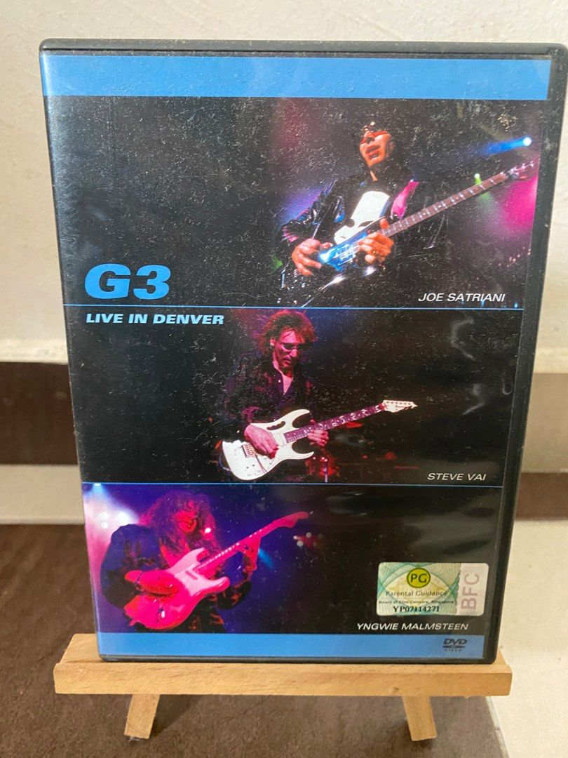 G3 Live Concert DVD, Hobbies & Toys, Music & Media, CDs & DVDs on Carousell