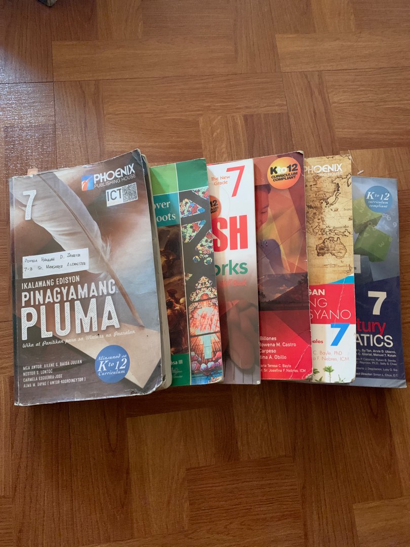 Grade 7 Textbook Set, Hobbies & Toys, Books & Magazines, Textbooks on ...