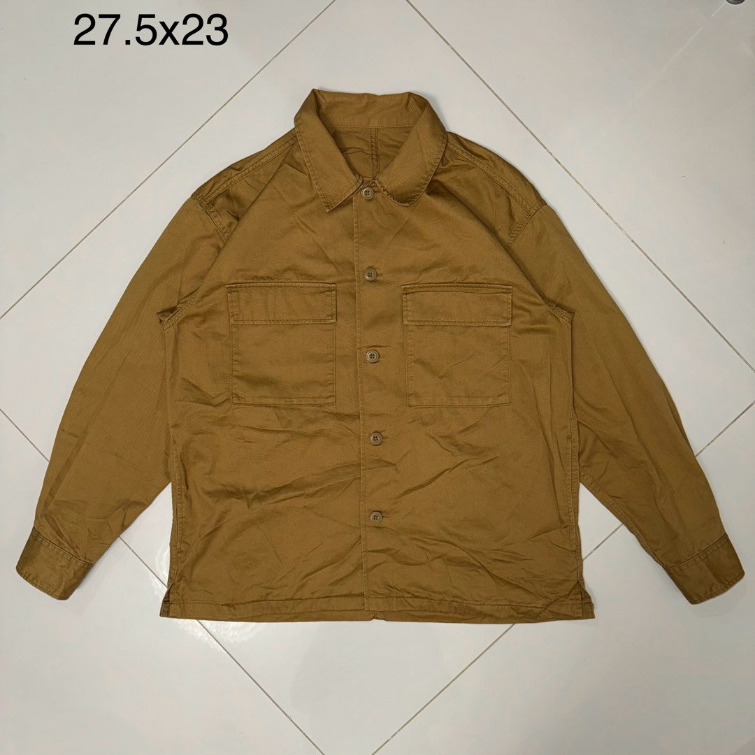 GU Utility Jacket, Men's Fashion, Coats, Jackets and Outerwear on Carousell