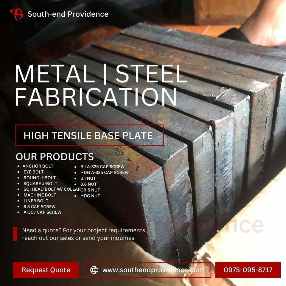 Gumagawa ng Base Plate at Anchor Bolt / Bolts and Nuts / Hi Tensile ...