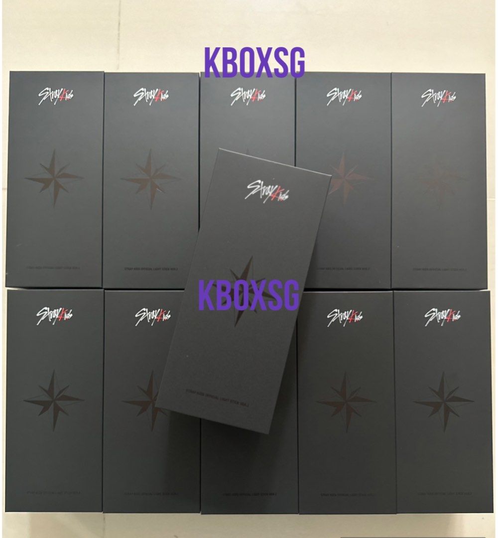 INSTOCK AVAIL / INCOMING) JYP OFFICIAL STRAY KIDS LIGHTSTICK VER.2/ OFFICIAL STRAY KIDS LIGHT ...