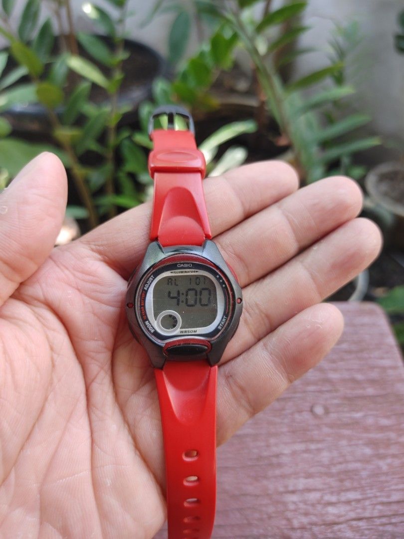 Jam Tangan Casio illuminator Keren, Fesyen Pria, Jam Tangan di Carousell