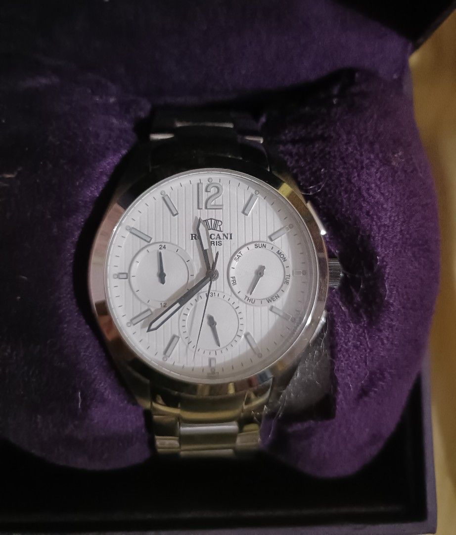 Jam tangan lelaki jenama roscani paris, Mobile Phones & Gadgets ...