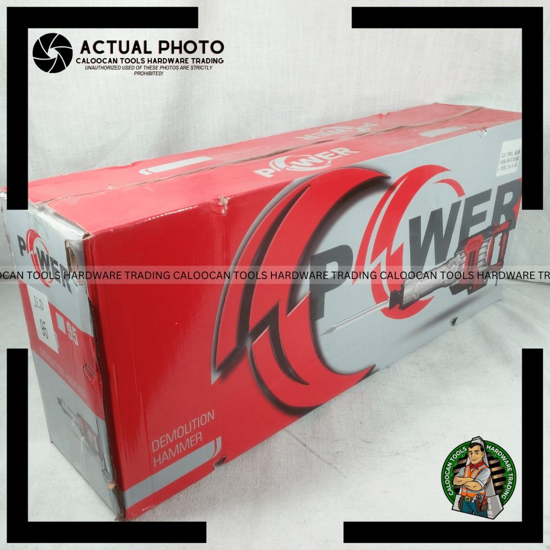 JLD Hammer Rock Drill 1800W Demolition Hammer 4950RPM Chipping Gun ...