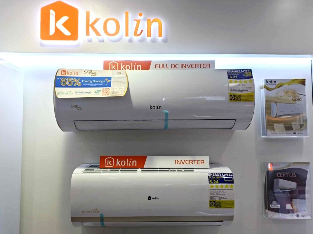 KOLIN SPLIT TYPE INVERTER CERTUS AND PRIMUS, TV & Home Appliances, Air ...