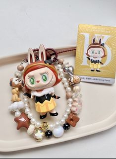 [IN STOCK] Labubu bunny dress for labubu keychain 17cm (LABUBU NOT ...