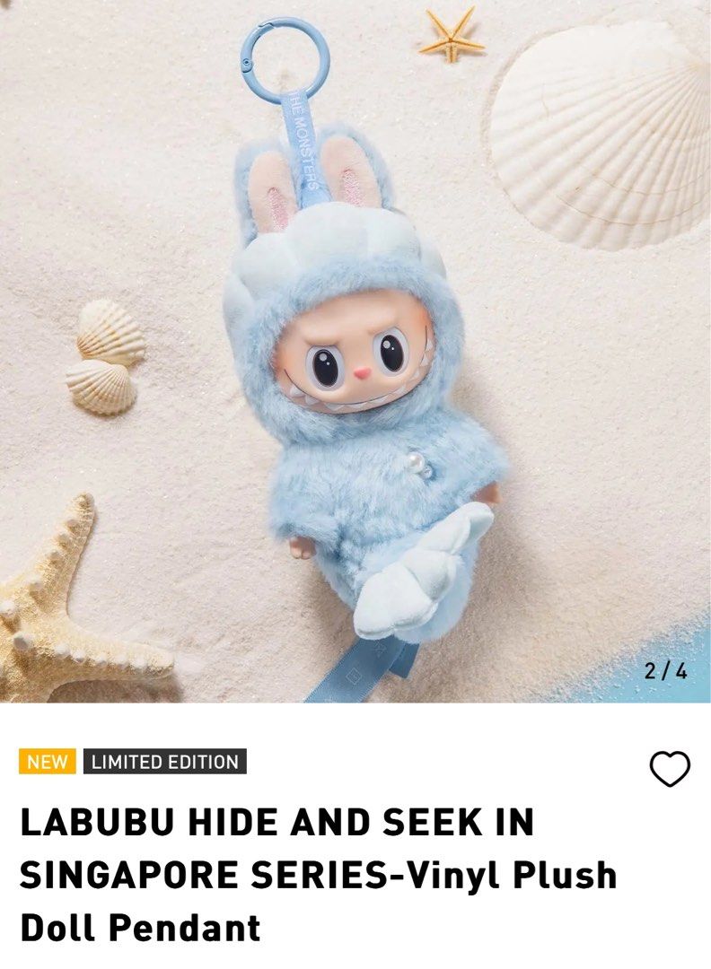 LABUBU HIDE AND SEEK IN SINGAPORE SERIES, Hobbies & Toys, Toys & Games ...
