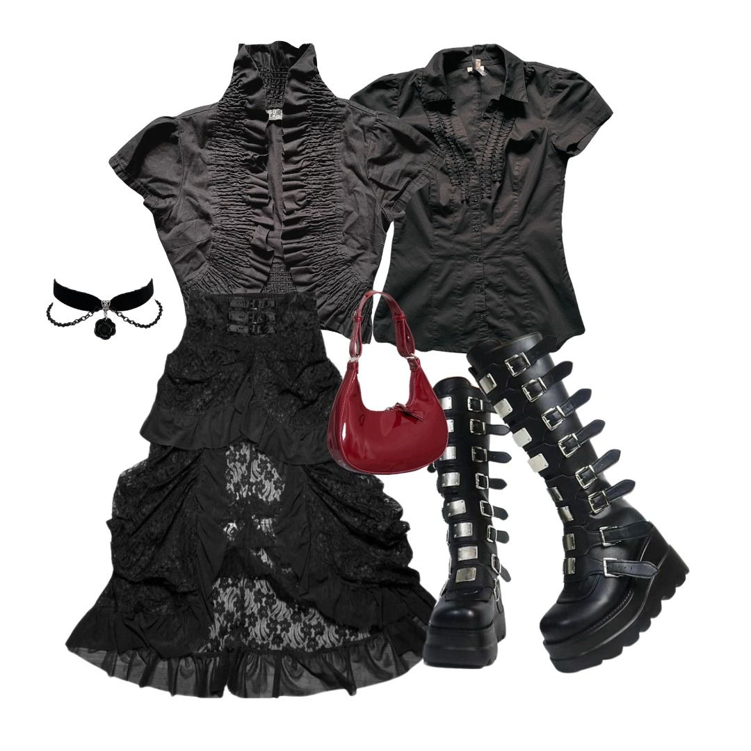 last kiss gothic bolero | fairycore fairygrunge y2k goth gothic grunge ...