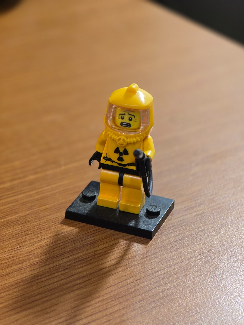 LEGO Series 4 Hazmat Guy - 8804-13, Hobbies & Toys, Toys & Games on ...