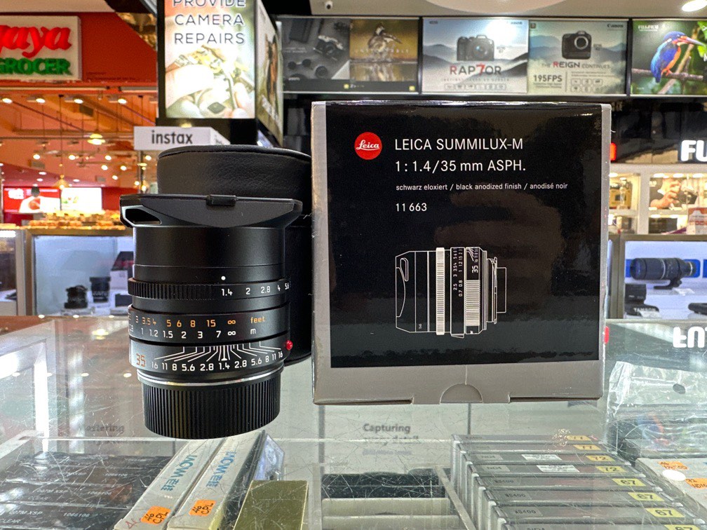 Leica 35mm F1.4 Summilux M ASPH FLE 11663, Photography, Lens & Kits on ...