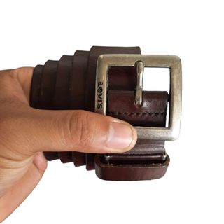 Vintage edwin garrison rider stripes leather belt - 33 to 37, Men's ...