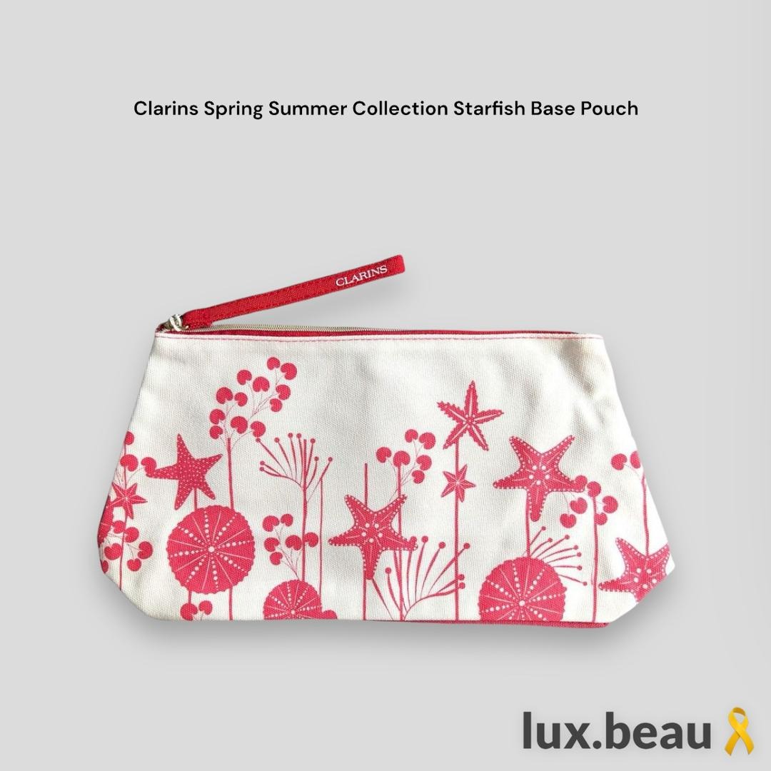 LUX.BEAU - Clarins Spring Summer Collection Starfish Base Pouch, Women ...