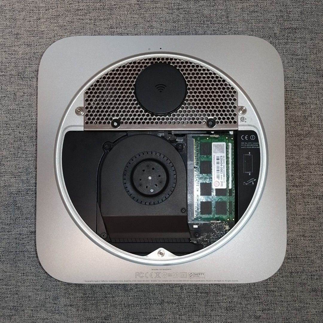 Mac mini Server (Late 2012) i7 4核 + 16GB + SSD 500GB, macOS Catalina ...