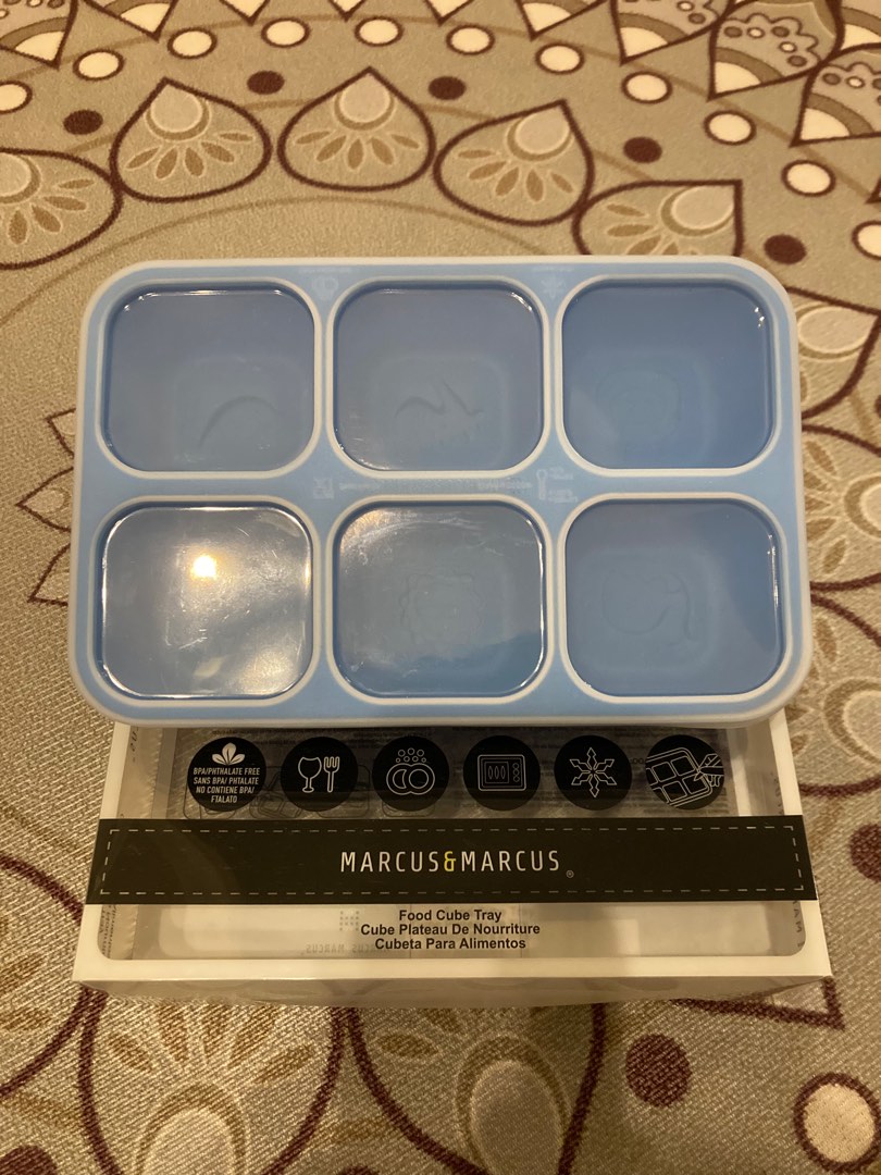 Marcus & marcus food cube tray (new), Babies & Kids, Nursing & Feeding ...