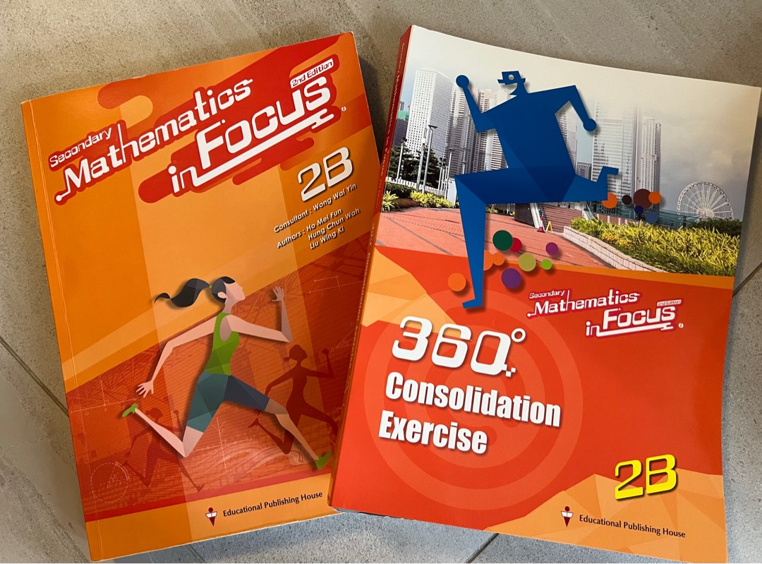 Mathematics in Focus 2B & 2B Exercise, 興趣及遊戲, 書本 & 文具, 教科書 - Carousell