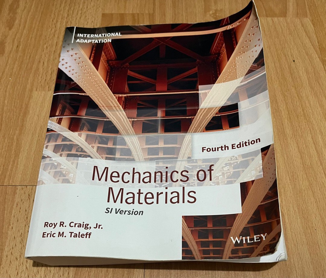 Mechanics of Materials(4th edition) 材料力學課本, 書籍、休閒與玩具, 書本及雜誌, 教科書、參考書在旋轉拍賣