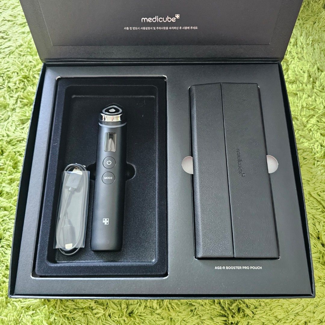 Medicube Age R Booster Pro (with Travel Pouch & gift box), Beauty ...