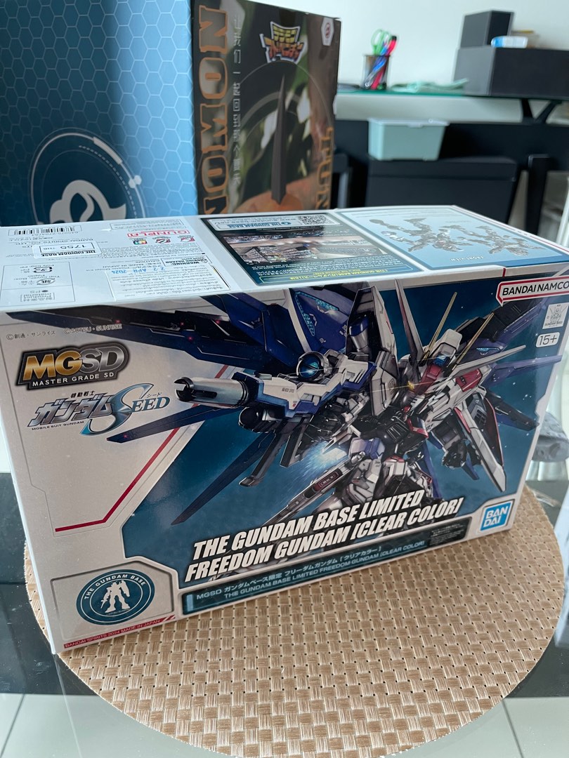 MGSD Freedom Gundam Clear Color Limited, Hobbies & Toys, Toys & Games ...