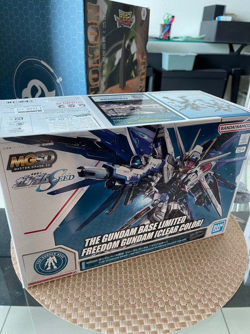 MGSD Freedom Gundam Clear Color Limited, Hobbies & Toys, Toys & Games on Carousell