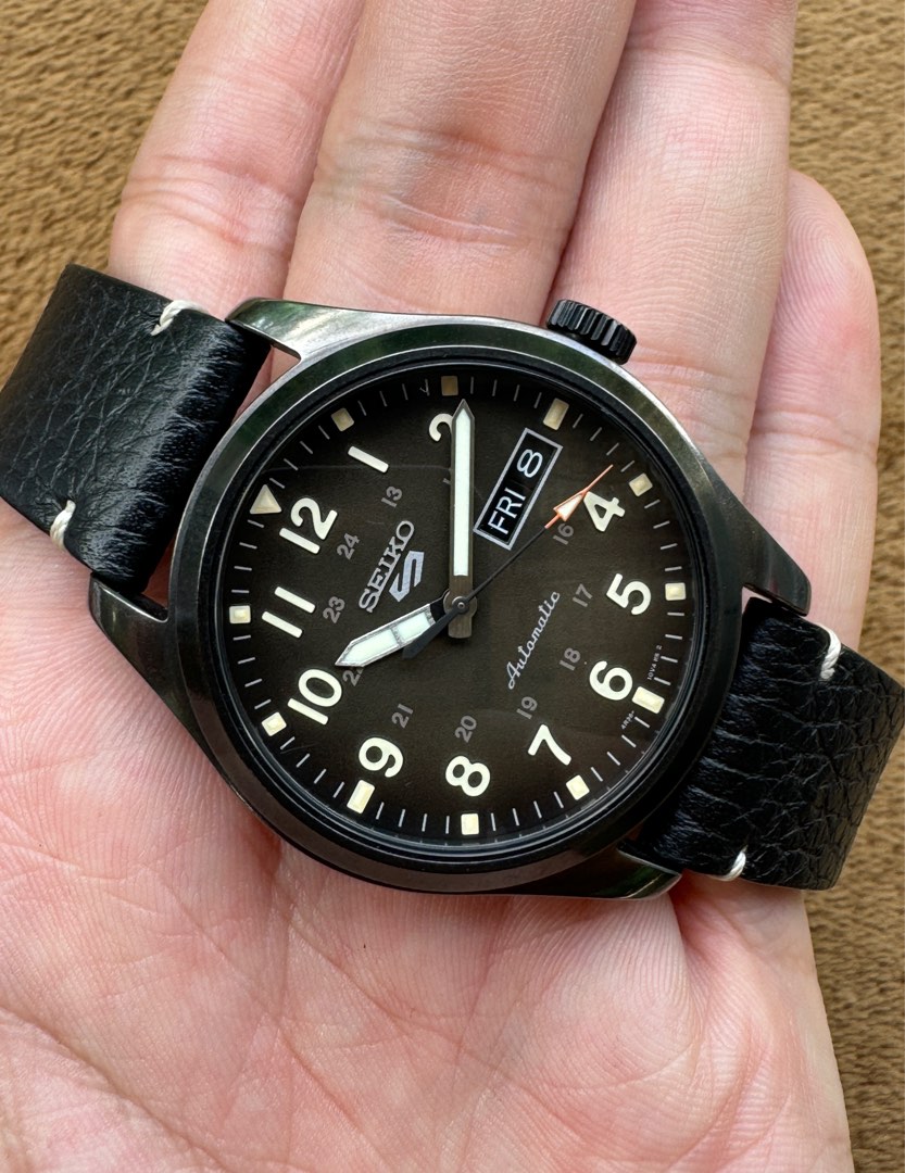 MINT Seiko Field SRPG41K1 PVD Automatic, Men's Fashion, Watches ...