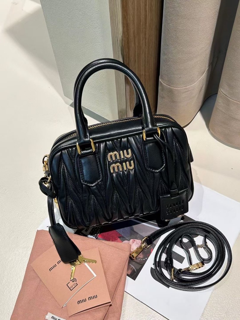 Miu miu mini bag , Women's Fashion, Bags & Wallets, Tote Bags on Carousell