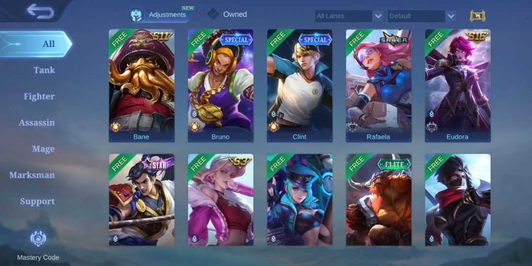 MLBB high rank account, Video Gaming, Video Games, Others on Carousell
