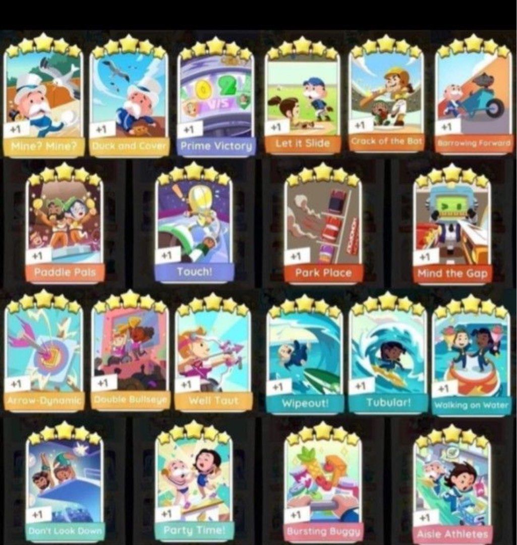 Monopoly Go card, Hobbies & Toys, Toys & Games on Carousell